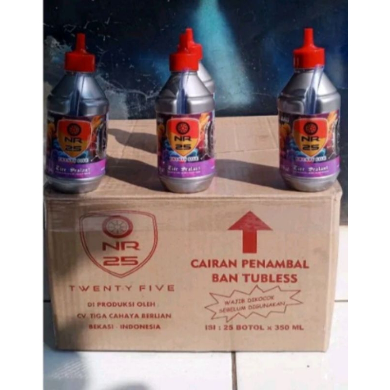 Jual Cairan Ban Tubles Super Anti Bocor Nr 25 ( 350 ml ) | Shopee Indonesia