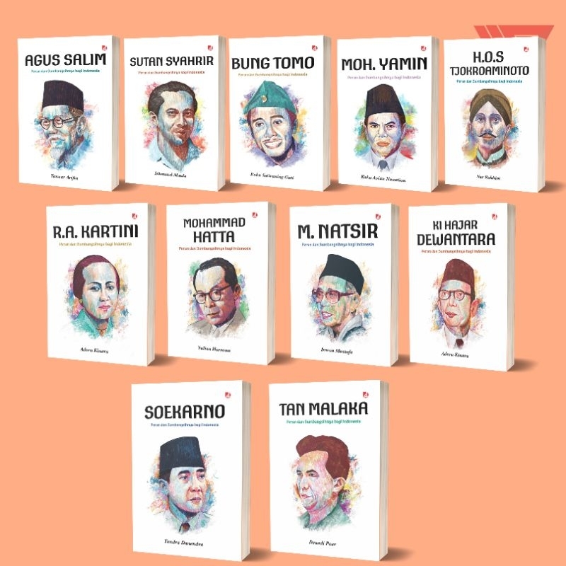 Jual Iyig - Buku Seri Pahlawan Nasional - Sukarno - Agus Salim - Sutan Syahrir - Tan Malaka - M ...