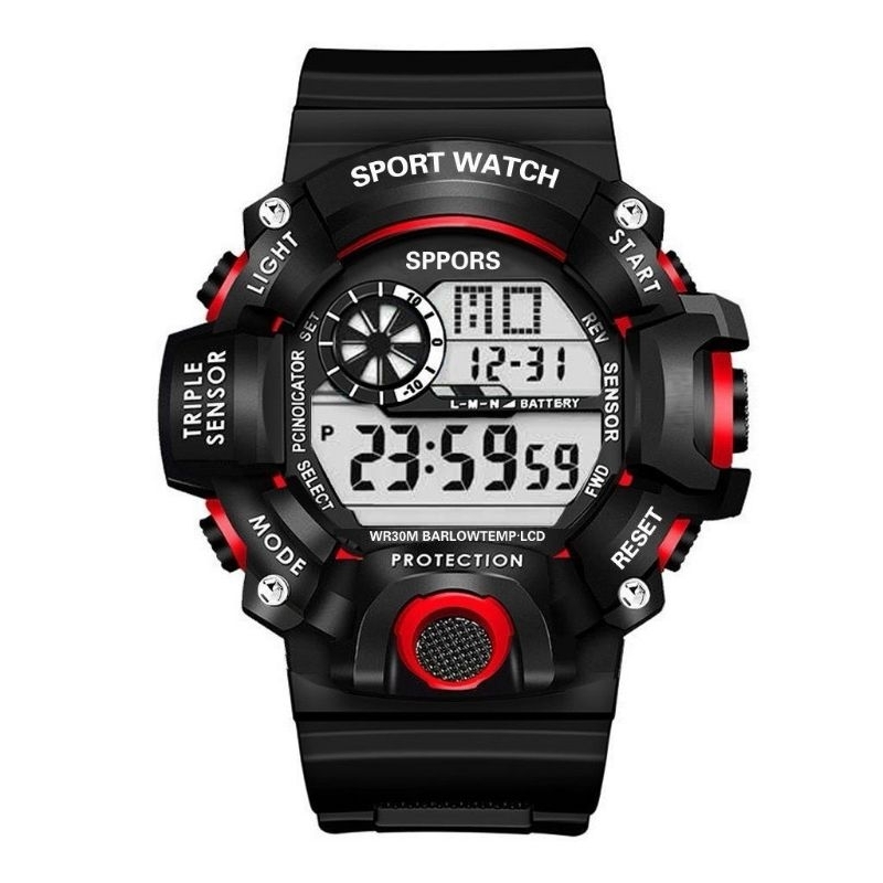Jual Jam Tangan Sport Arloji Digital Murah Sport Watch Laki-laki ...