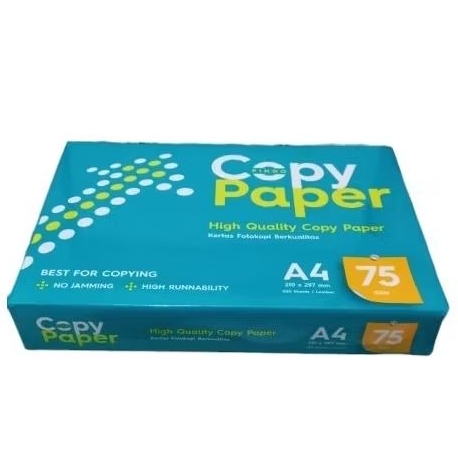 Jual kertas print & photocopy COPYPAPER 75 gsm (1 rim/ 500 lembar ...