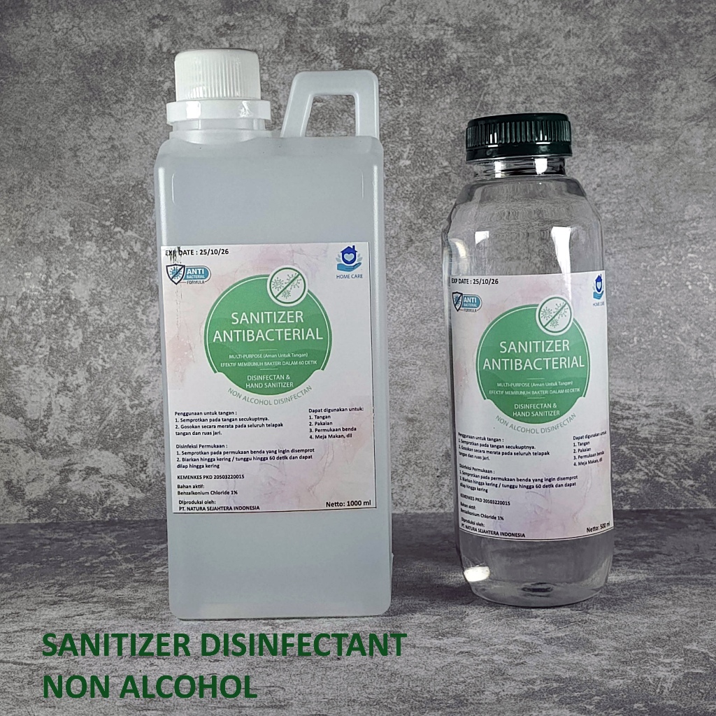 Jual Non Alkohol Hand Sanitizer & Desinfektan Antiseptic Multi Purpose ...