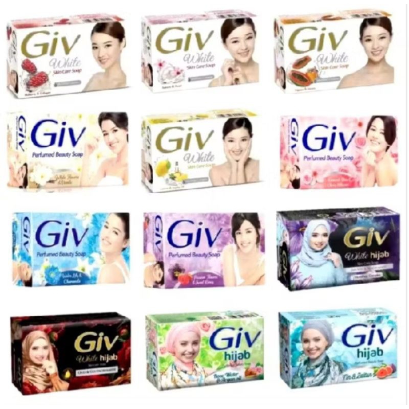 Jual sabun GIV batang 72gr (isi 5pcs) | Shopee Indonesia