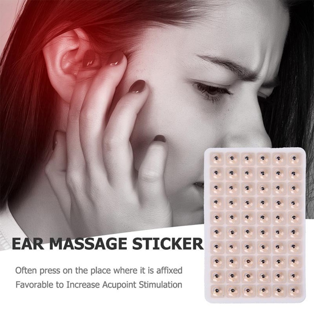 Jual Ear Acupuncture Massage Sticker /Ear Seed Terapi Akupunktur ...