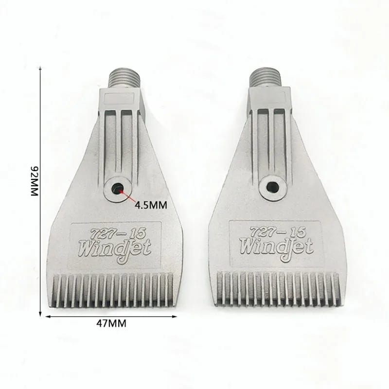 Jual 47 MM Stainless Steel 727-15 Wind Jet Air Blowing Flat Jet Nozzle ...