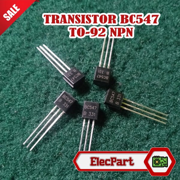 Jual 1PCS BC547 BC 547 Transistor NPN IC TO-92 | Shopee Indonesia