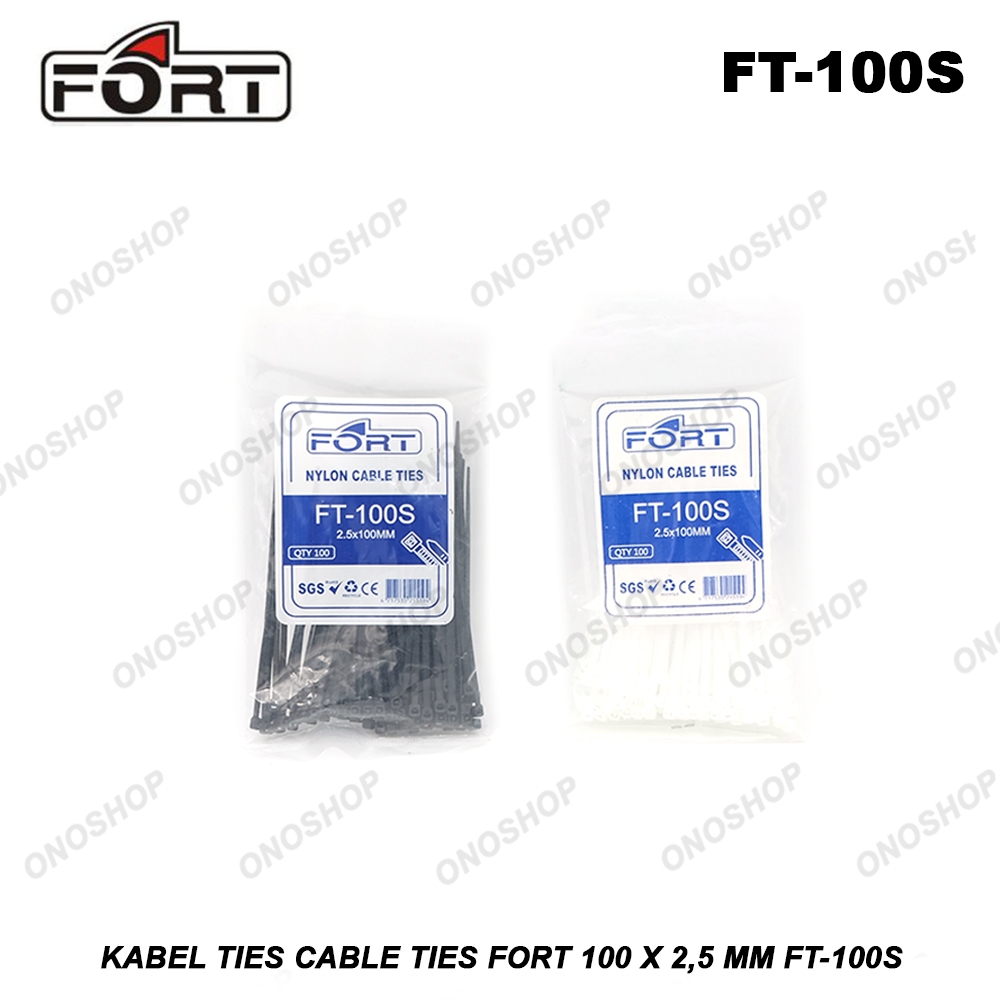 Jual Kabel Ties Cable Ties FORT Panjang 10 - 25 CM | Shopee Indonesia