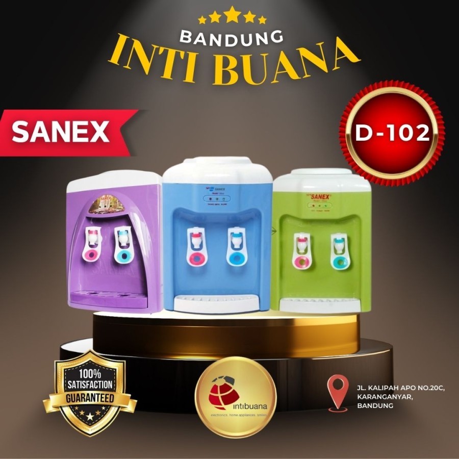 Jual SANEX DISPENSER D102 / D-102 / D 102 (NORMAL AND HOT) GARANSI RESMI | Shopee Indonesia
