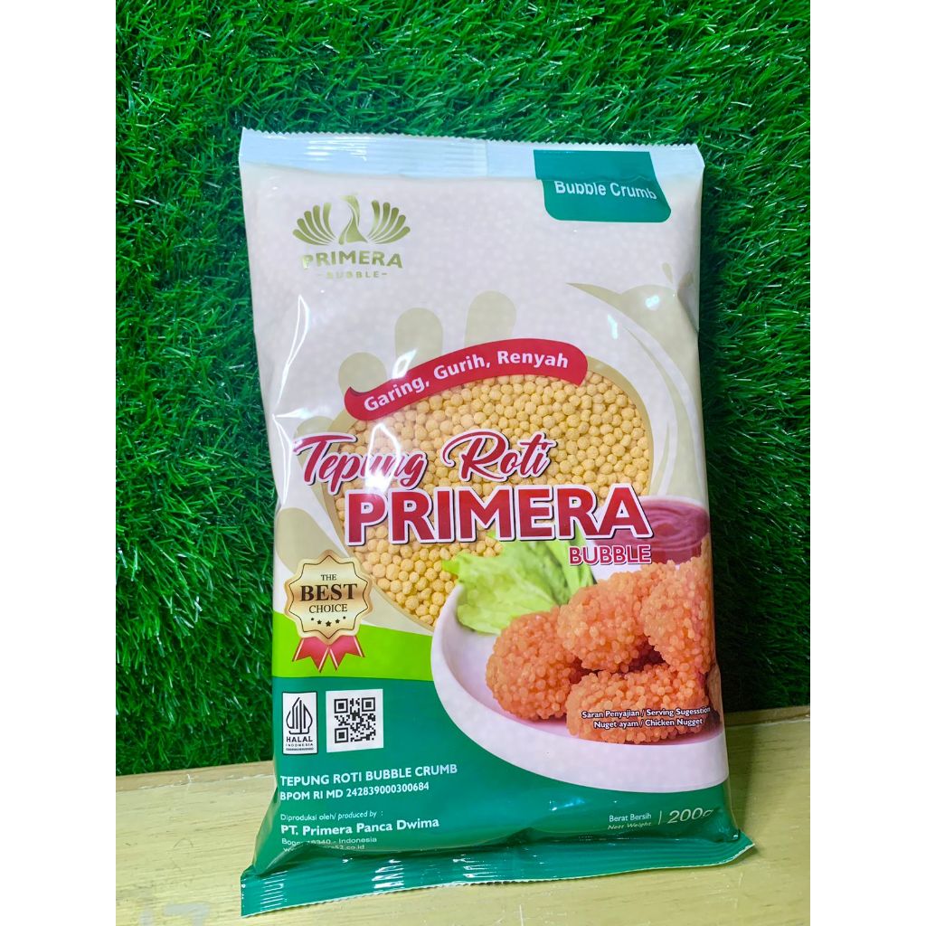 Jual Tepung Roti Primera Bubble / Tepung Roti Bubble Crumb 200gr ...