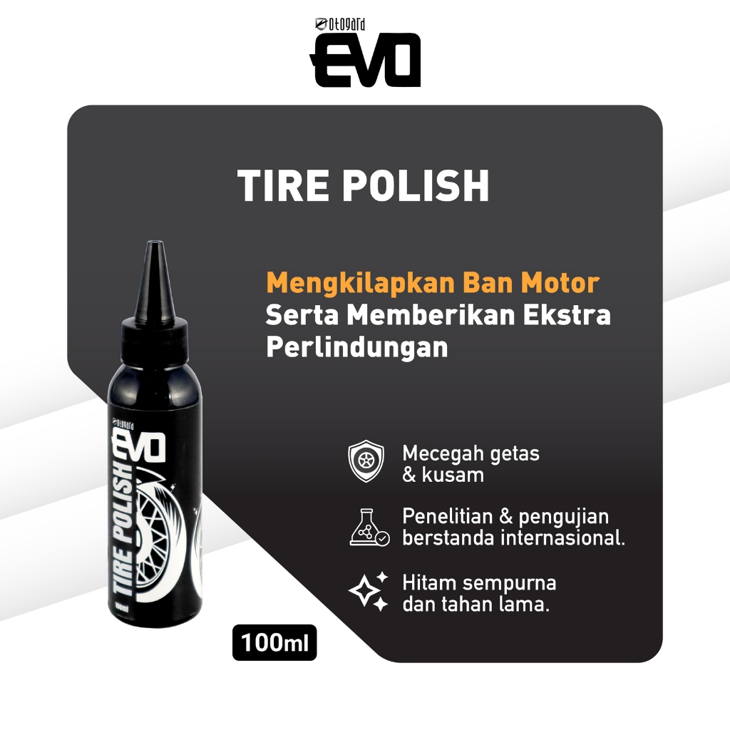 Jual Otogard EVO Motor Tire Shine | Shopee Indonesia