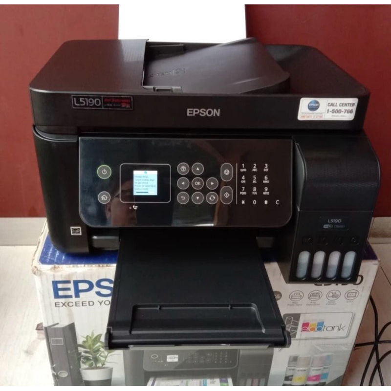 Jual Printer Epson L5190 Print Scan Copy Fak Adf | Shopee Indonesia