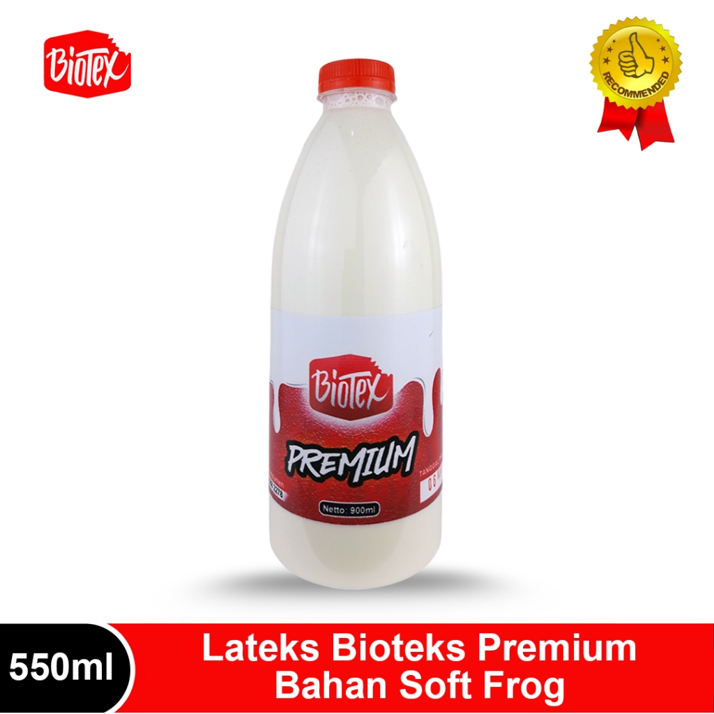 Jual Lateks Biotex Premium Bahan Bikin Soft Frog 550 Ml | Shopee Indonesia