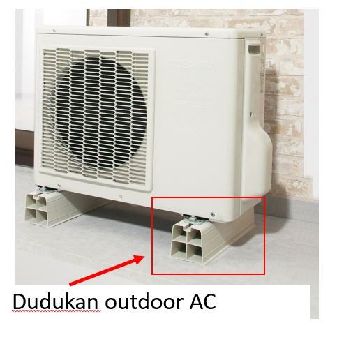 Jual INABA DENKO plarock PR351N-M dudukan AC outdoor tahan cuaca kuat ...
