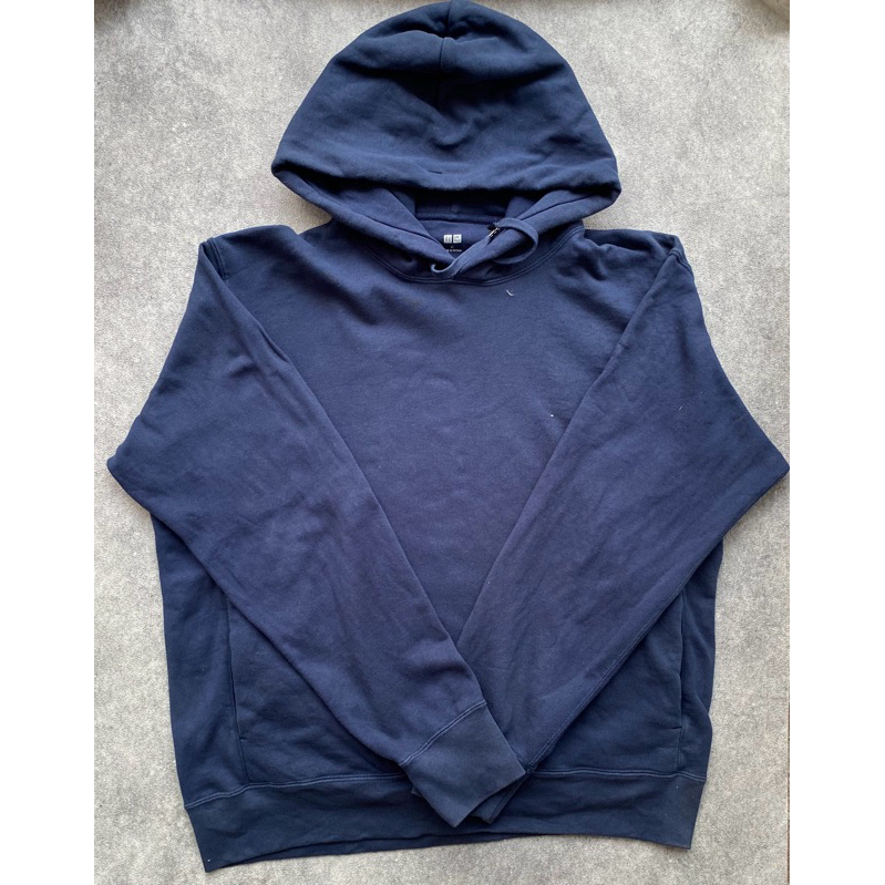Jual Uniqlo Hoodie Navy | Shopee Indonesia