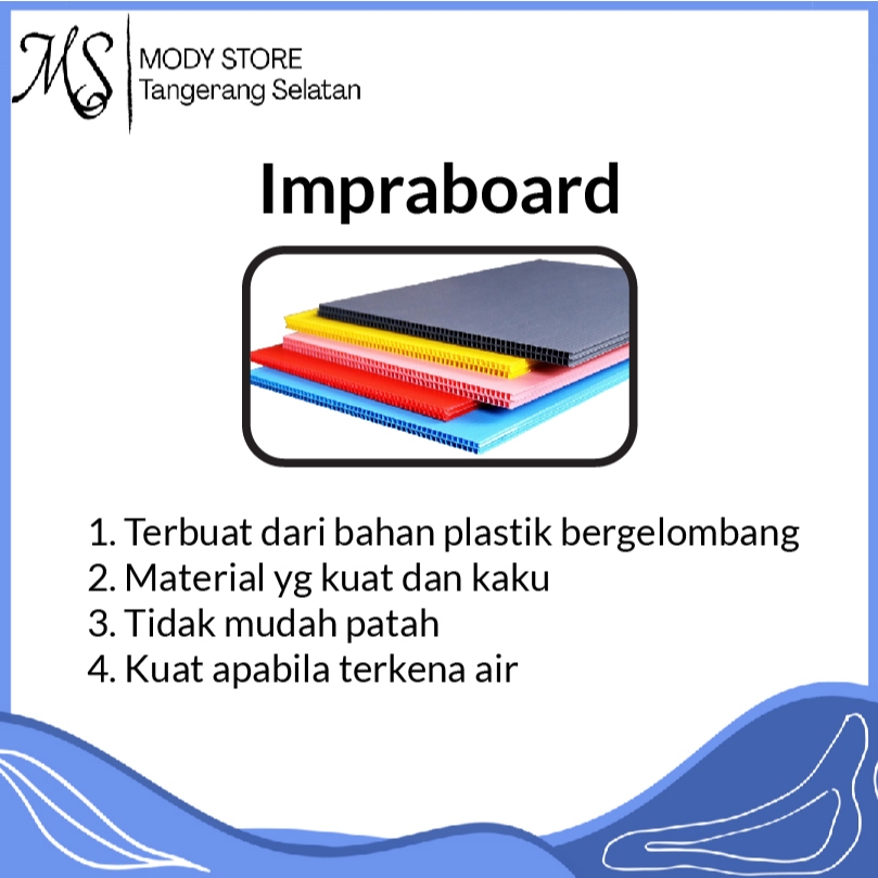 Jual Cetak Impraboard include Stiker / Cetak Impraboard Ukuran 60x84cm ...