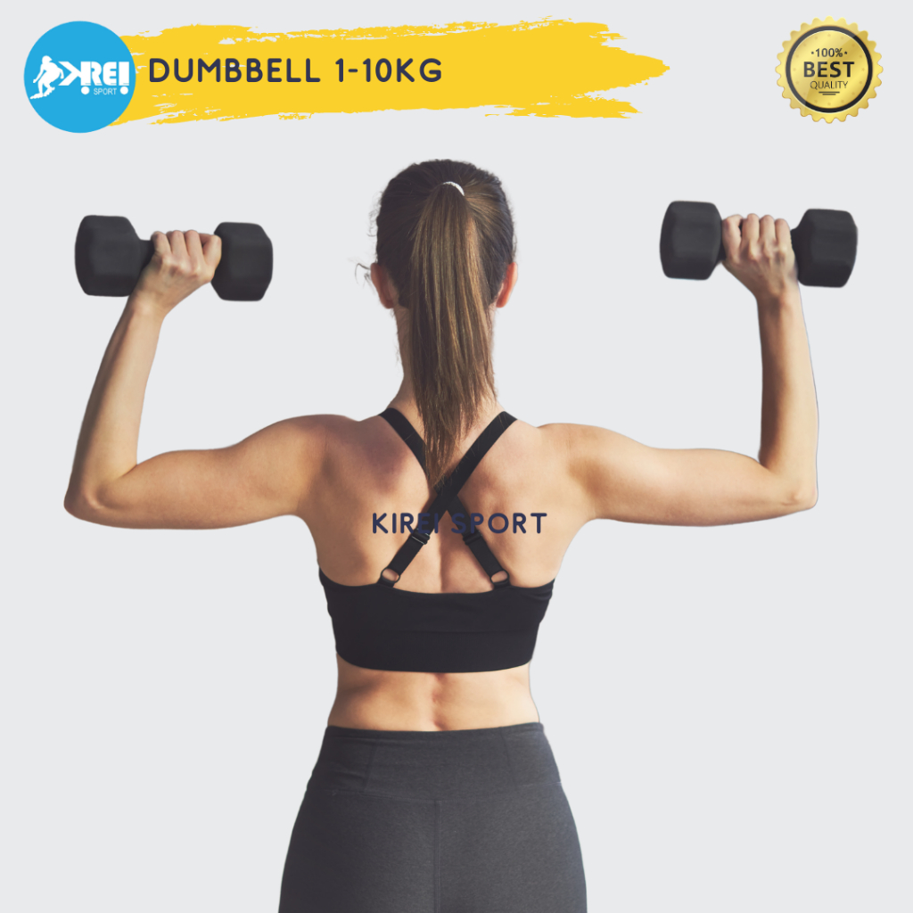 Jual Daumble/Dumble/Dumbell/Dumbbel Barbel Angkat Beban 6 7 8 9 10 kg ...