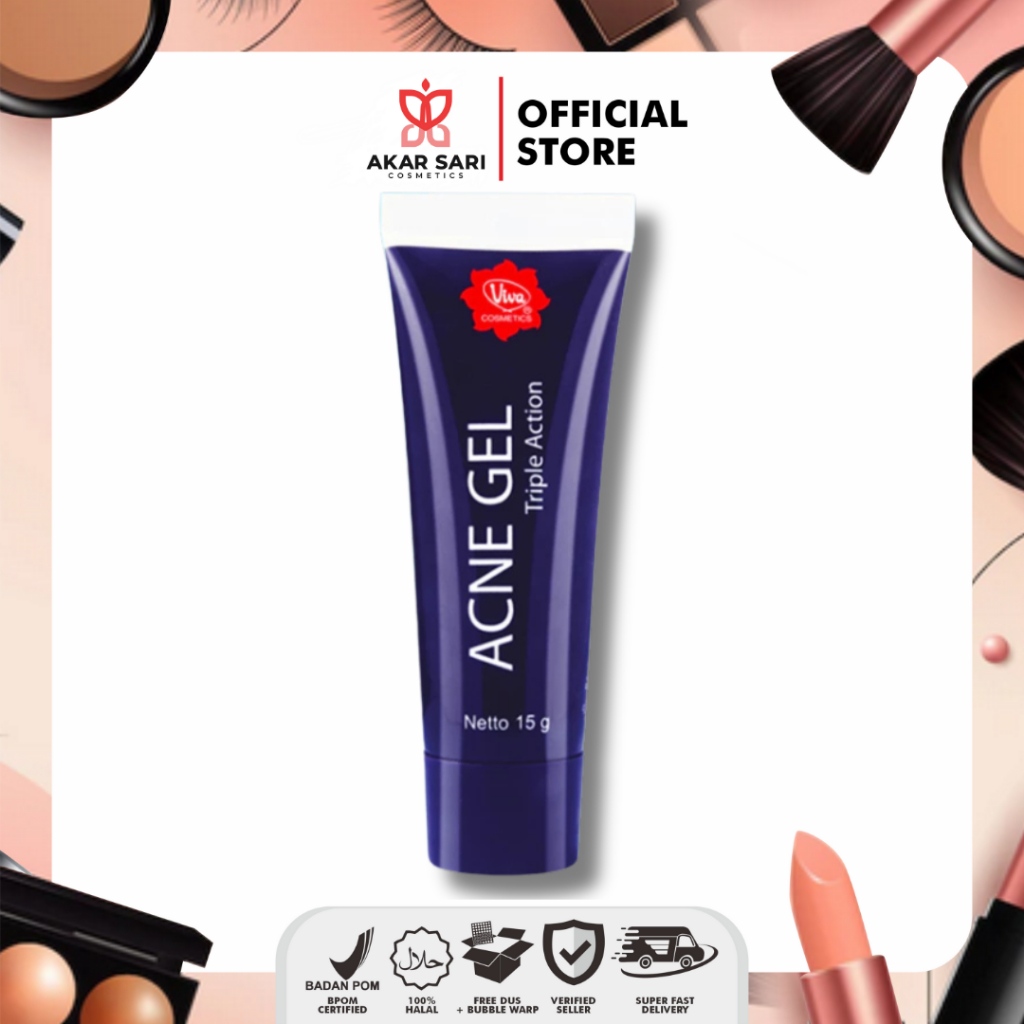 Jual VIVA ACNE GEL TRIPLE ACTION WITH ALLANTOIN & VIT B5 - 15gr ...