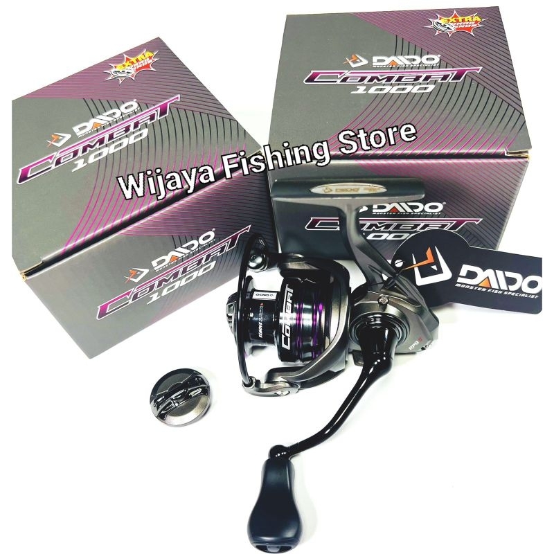 Jual Reel Pancing Daido Combat 1000 2000 3000 4000 6000 POWER HANDLE ...