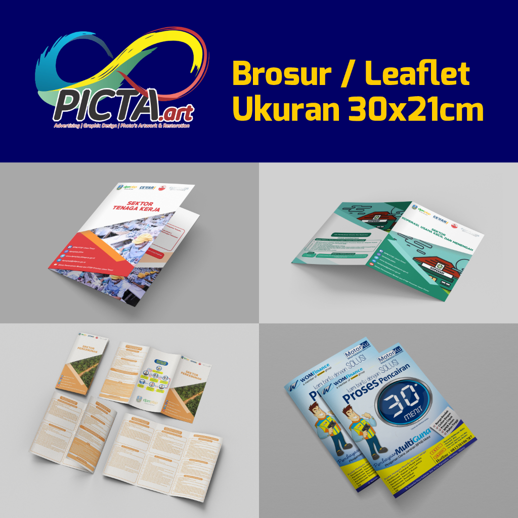 Jual Brosur / Leaflet Ukuran A4 | Shopee Indonesia