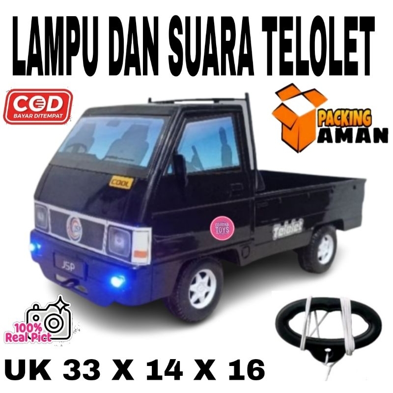 Jual COD PROMO DT07 MAINAN MURAH ANAK MOBIL PICK UP L300 LAMPU DAN ...