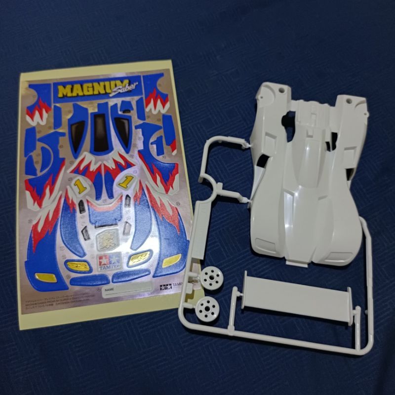 Jual Body & Decal Tamiya Magnum Saber lengkap | Shopee Indonesia