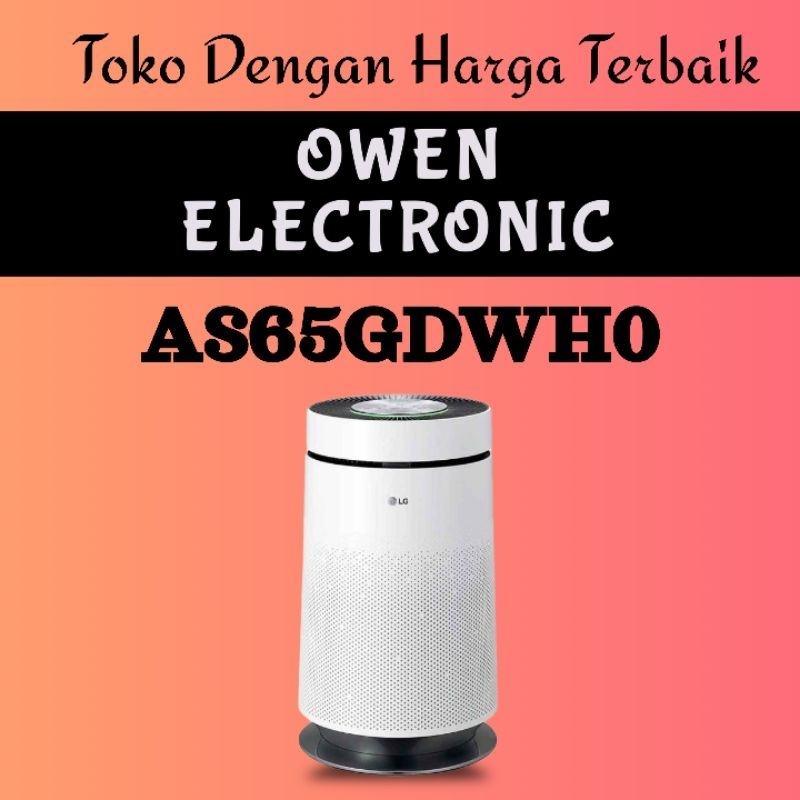 Jual LG PuriCare 360 Air Purifier with Filter SafePlus AS65GDWH0 ...