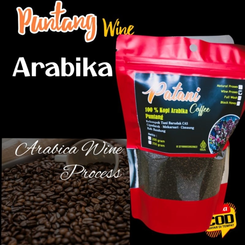Jual Kopi Arbika Puntang Wine Proses Kopi Pilihan Terbaik 100% Kopi ...