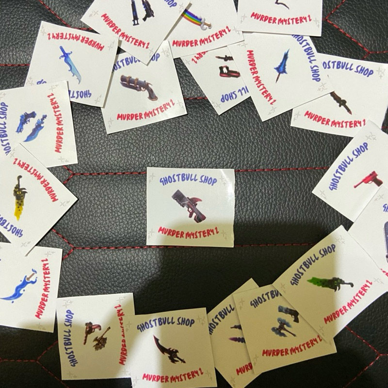 Jual (Baca Deskripsi) Shark Godly Mm2 Trade Murder Myster 2 Sticker ...