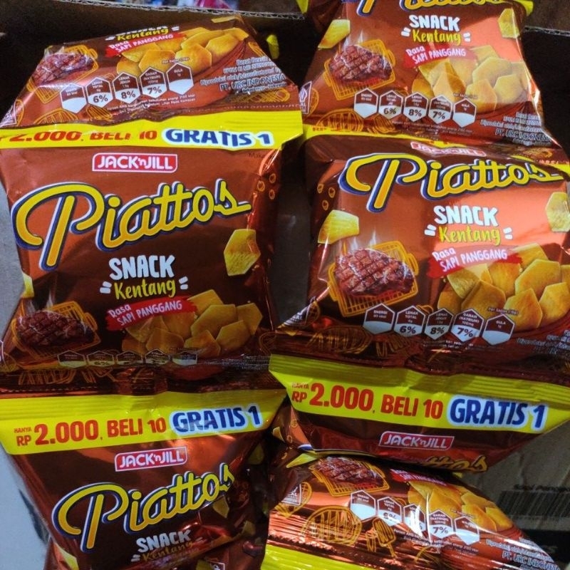 Jual Piattos 1 renceng | Shopee Indonesia