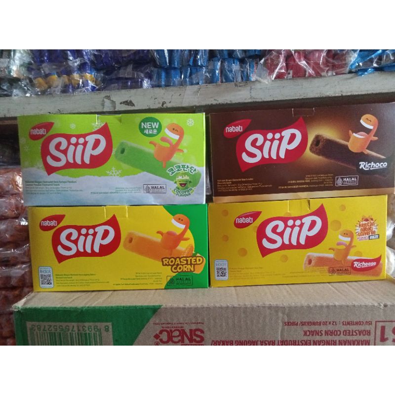 Jual SIIP ~ COCOPANDAN, COKLAT, JAAGUNG BAKAR, KEJU | Shopee Indonesia
