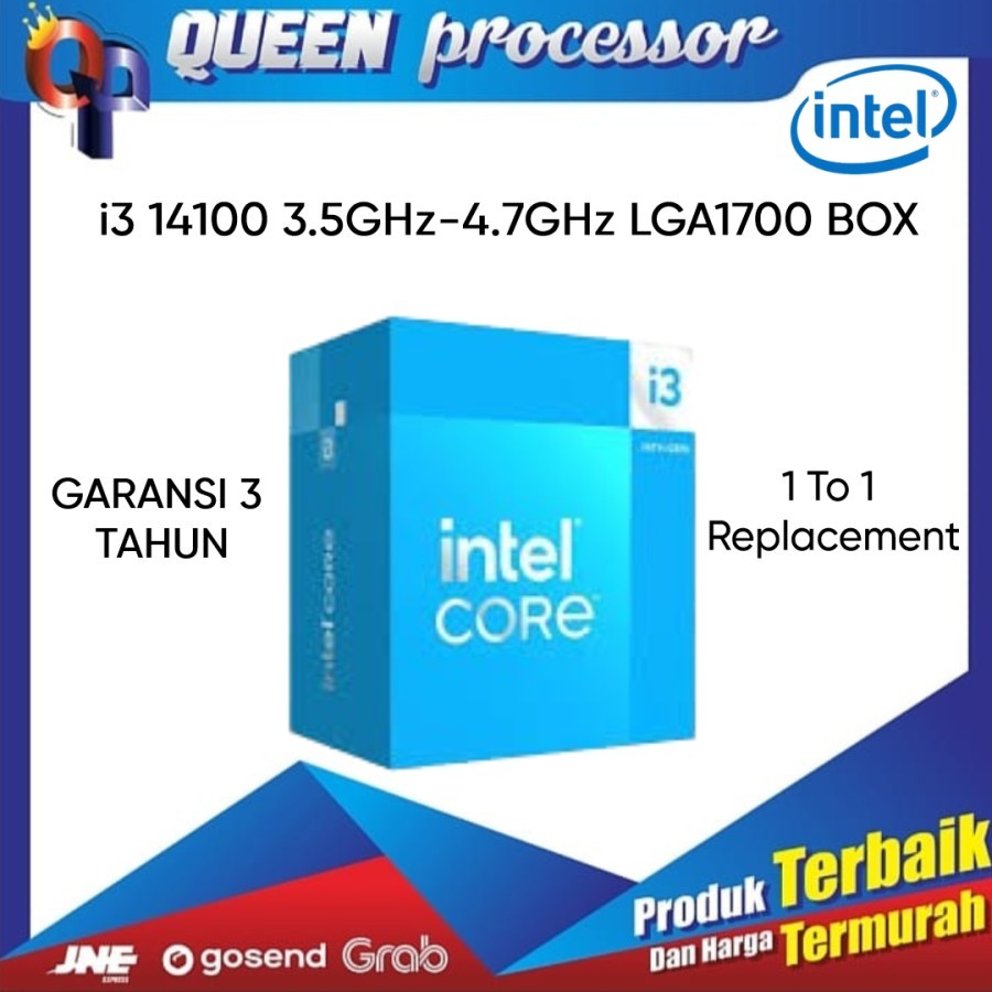 Jual PROCESSOR INTEL I3 14100 BOX | Shopee Indonesia