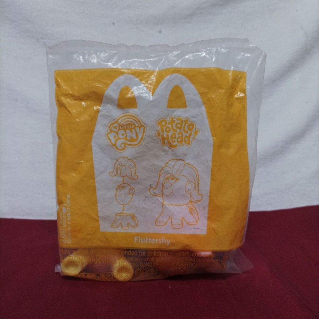 Jual Mc Donald 2022 Potato Head My Little Pony Fluttershy - Segel ...