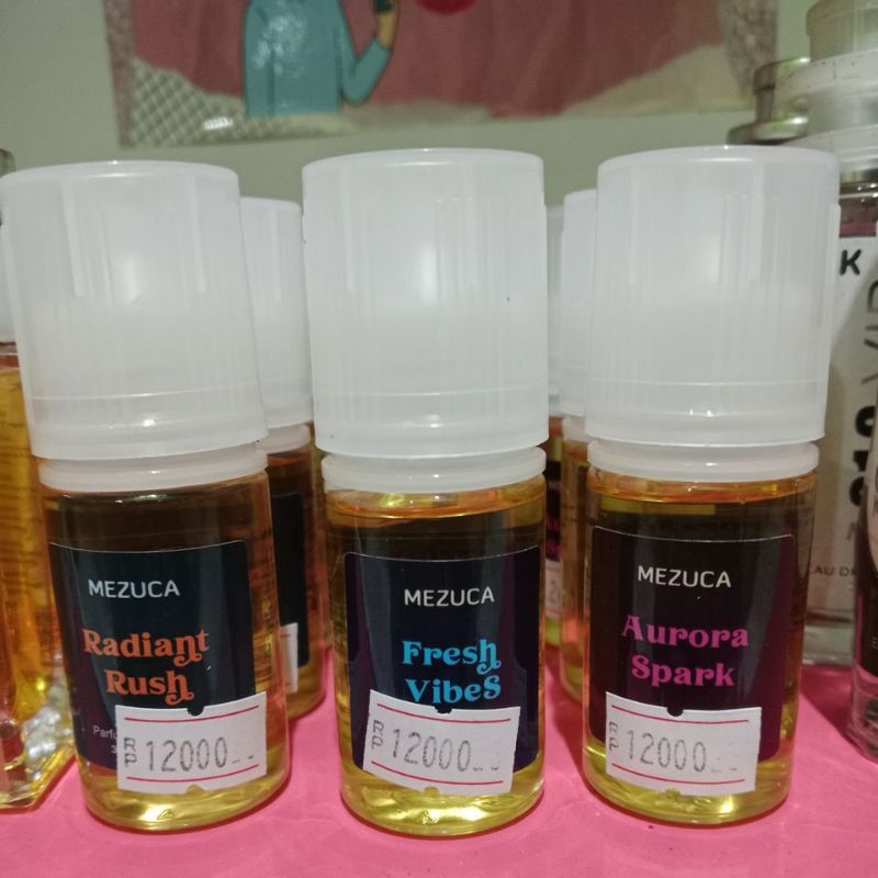 Jual Parfum Mezuca Non Alkohol Series 30mL | Shopee Indonesia