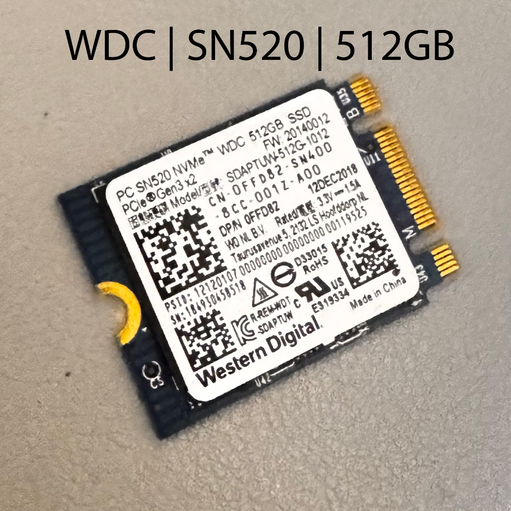 Jual SSD M2 PCie nvme 512GB WDC SN520 BLUE CHIP (High Speed) | Shopee ...