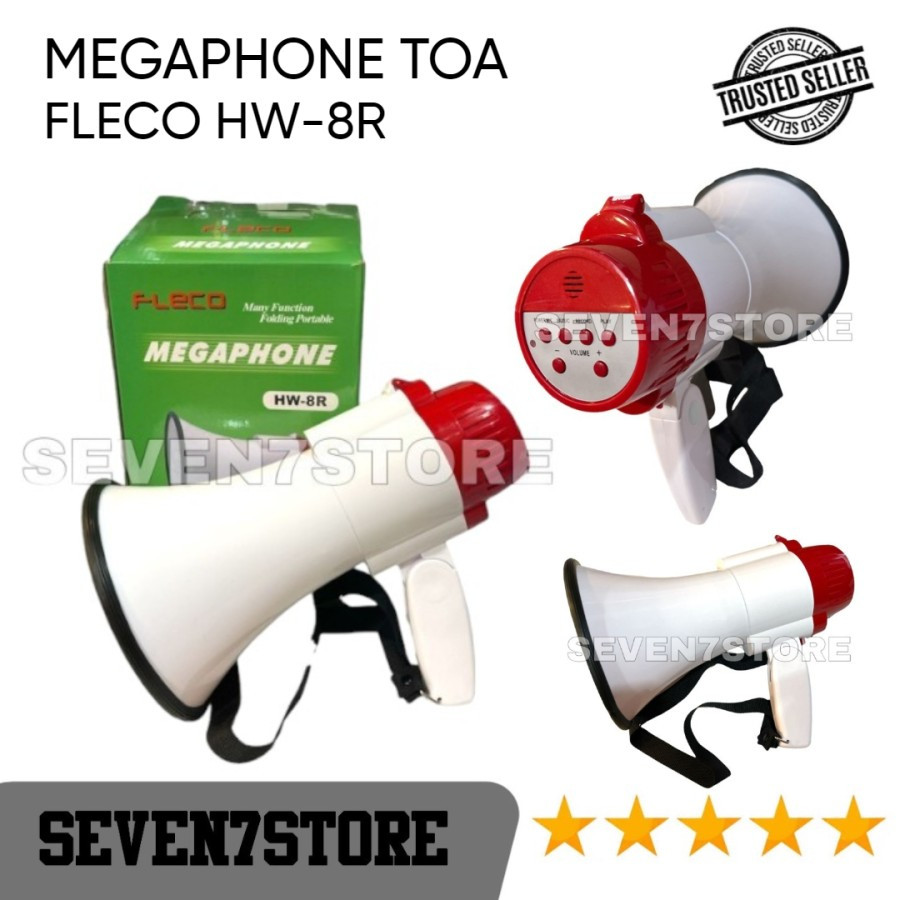 Jual MEGAPHONE Pengeras suara TOA FLECO HW-8R Rechargeable Pengeras ...