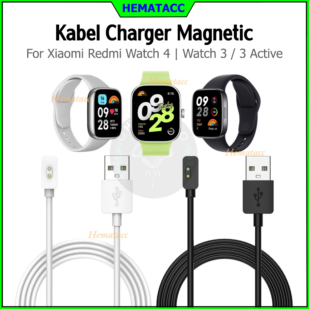 Jual Kabel Charger Redmi Watch 4 / Watch 3 / 3 Active Magnet Casan ...