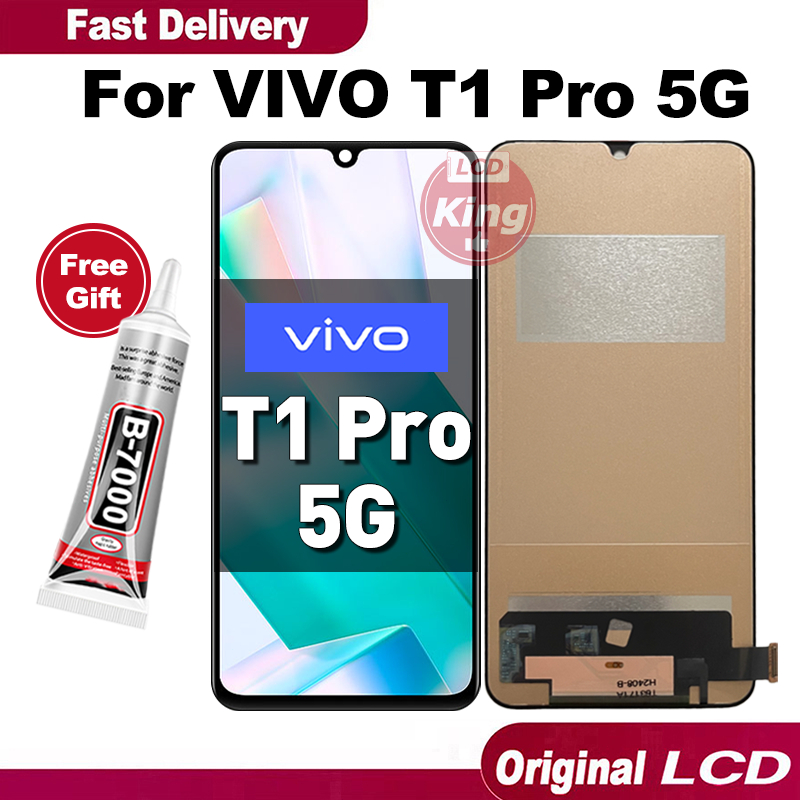 Jual LCD FOR VIVO T1 PRO 5G Ori TOUCHSCREEN Fullset Meningkatkan ...