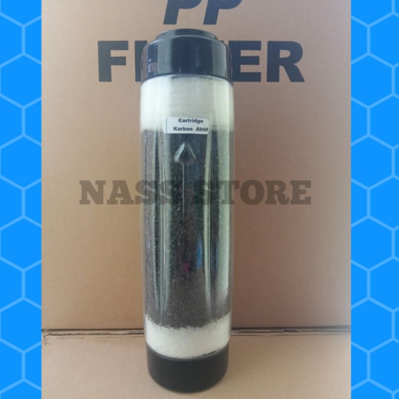 Jual Cartridge Filter Air 10 inch Karbon Aktif / Actived Karbon ~ Merek ...