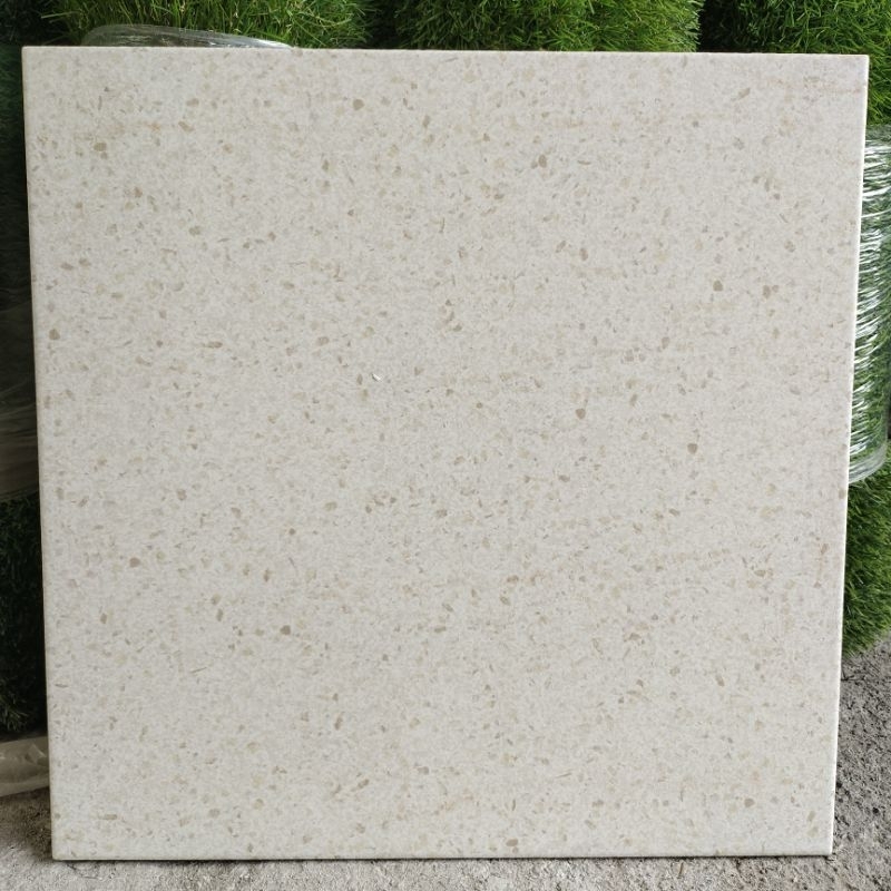 Jual KERAMIK LANTAI 40X40 KASAR TERAZO CREAM | Shopee Indonesia
