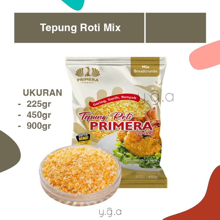 Jual Tepung Roti Mix Primera Panko / Bread Crumb | Shopee Indonesia