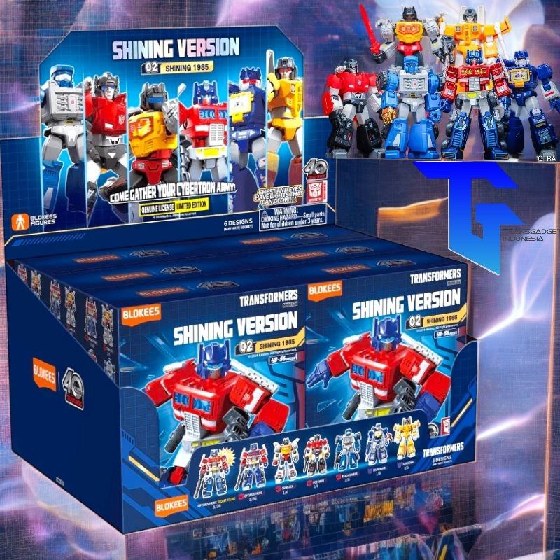 Jual BLOKEES SV02 Transformers G1 Shining Version 02 Shining 1985 - SET ...