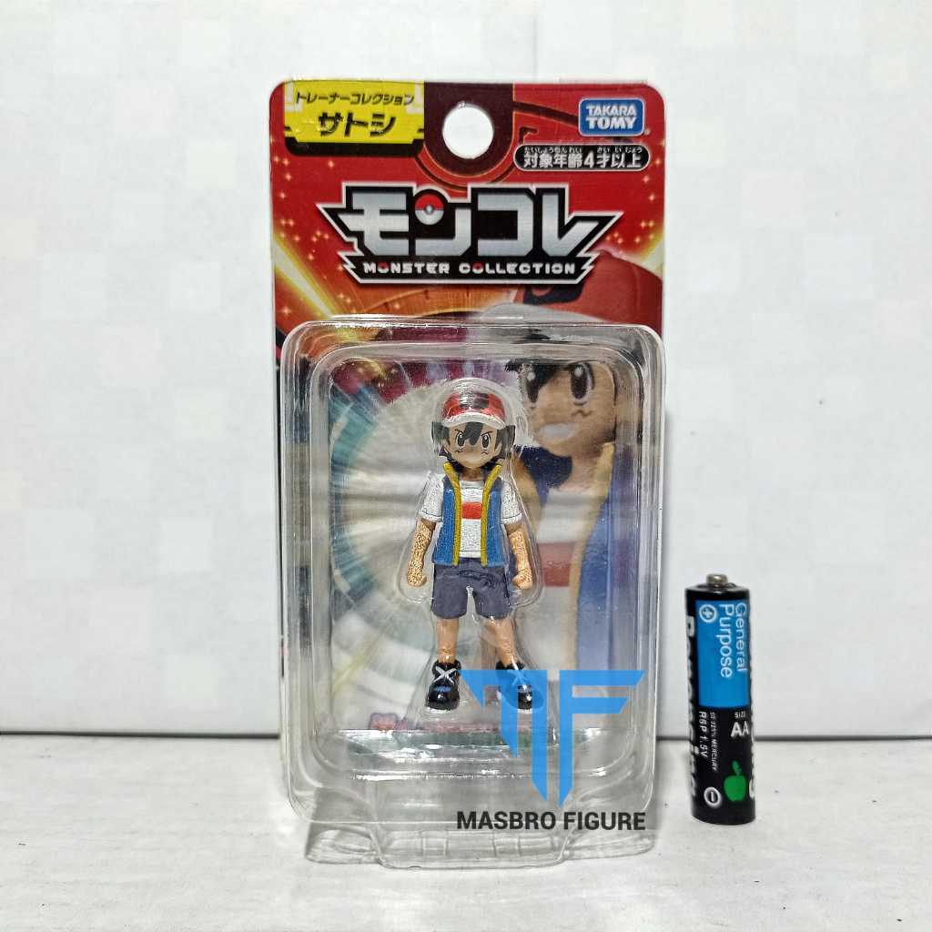 Jual Takara Tomy Pokemon Moncolle Trainer Collection - ASH KETCHUM ...