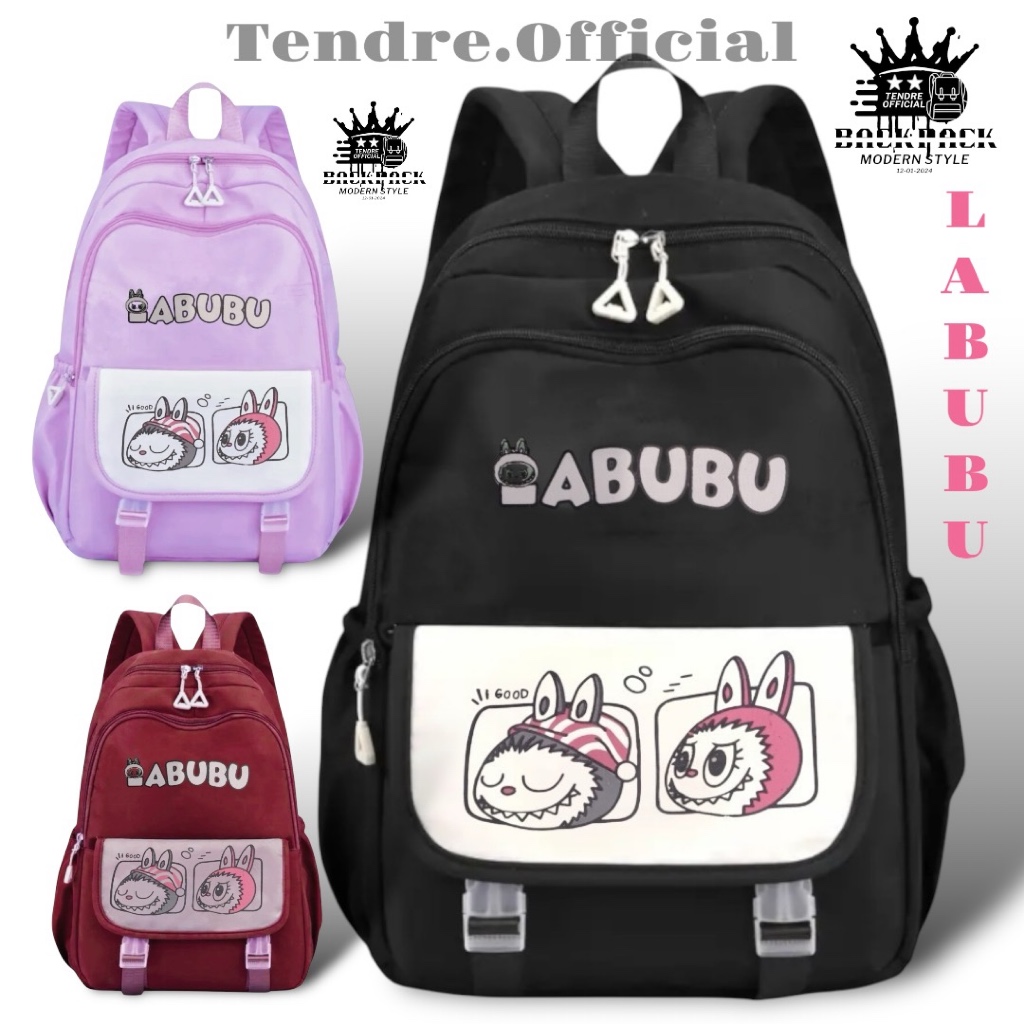 Jual Tas Ransel Anak Sekolah Karakter Labubu Viral kekinian Tas Labubu Gambar 2 Edisi Terbaru ...