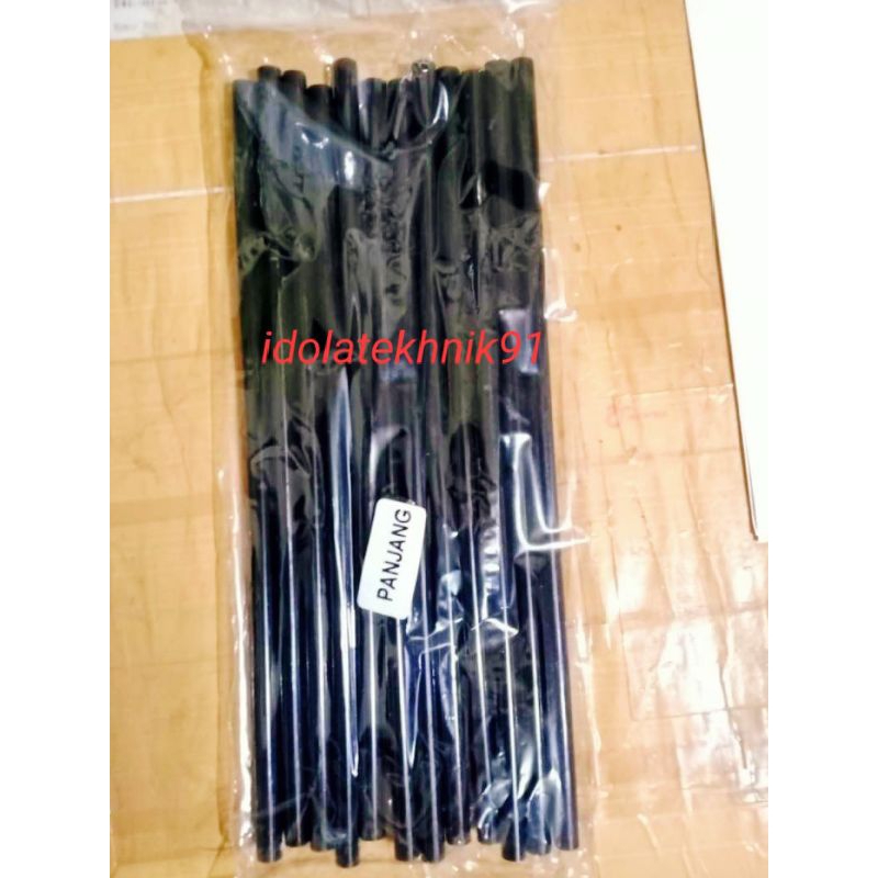 Jual isi 12 pcs Lem Bakar kecil hitam Glue Stik hitam kecil | Shopee ...