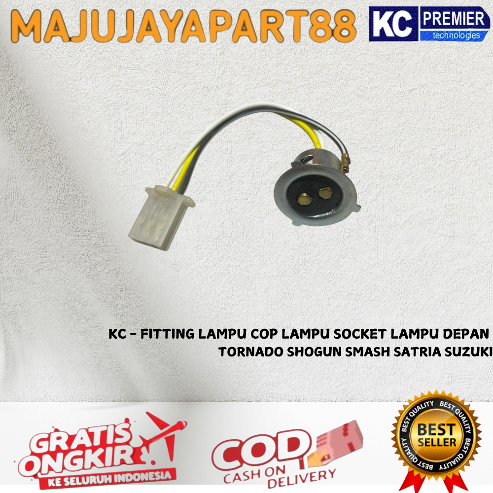 Jual KC - FITTING LAMPU COP LAMPU SOCKET LAMPU DEPAN TORNADO SHOGUN ...
