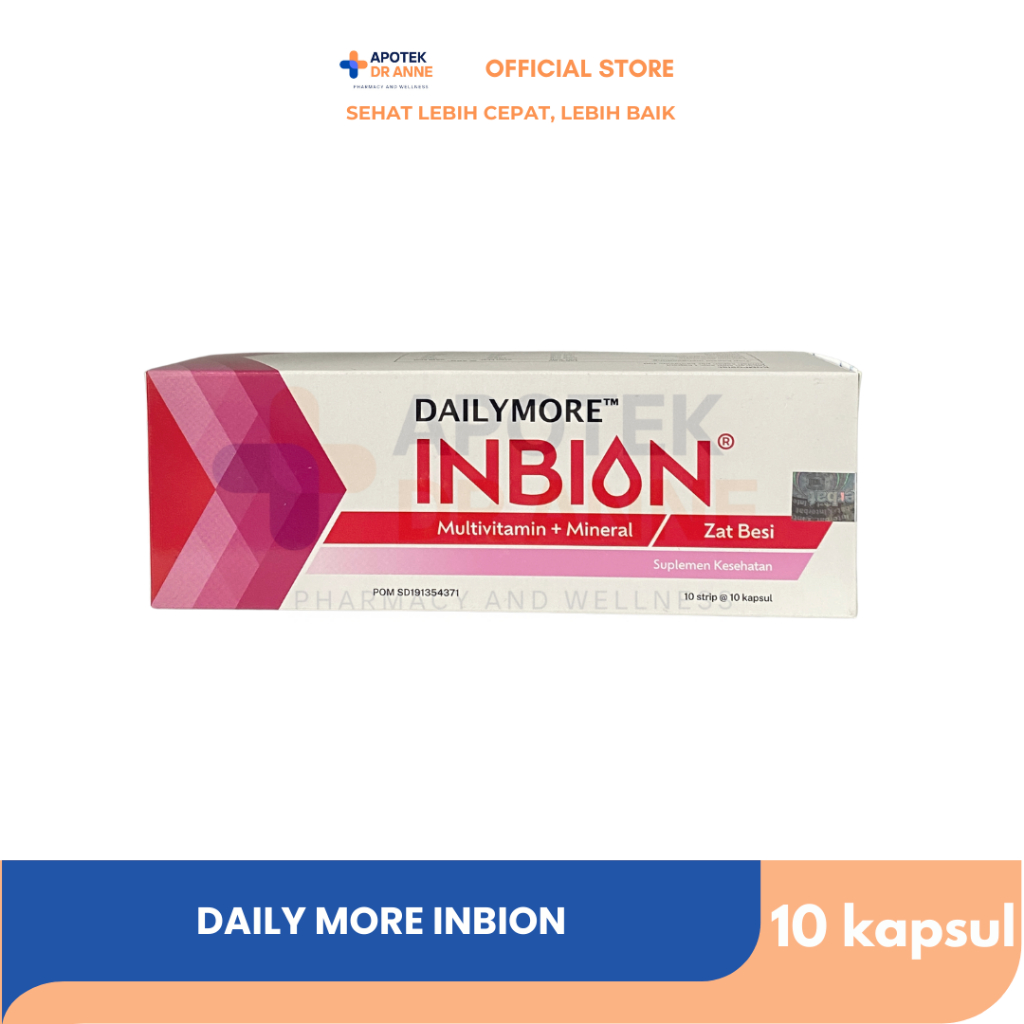 Jual Inbion Kapsul Interbat Multivitamin | Shopee Indonesia