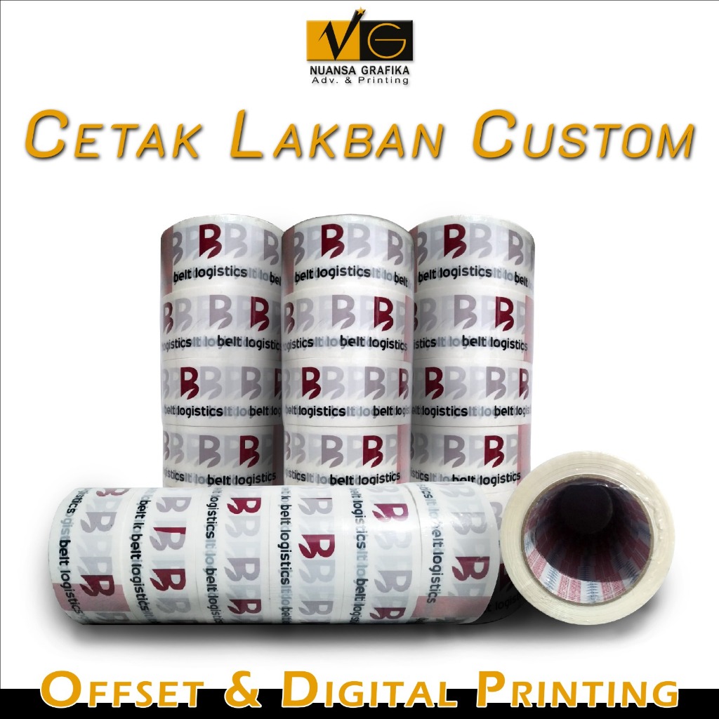 Jual Lakban Custom, 48 mm x 90 yard, elegant lucu keren | Shopee Indonesia