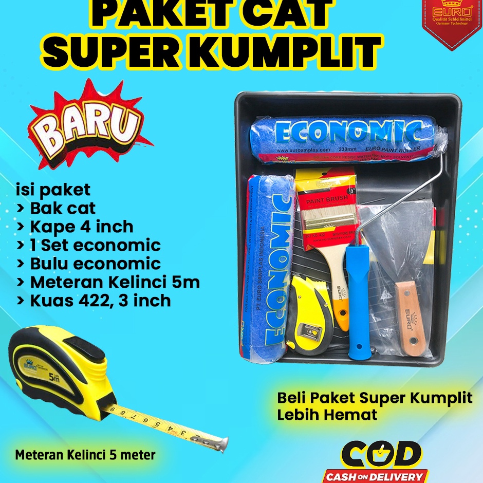 Jual Paket Promo Paket Alat Cat Tembok pertukangan untuk cat dinding ...