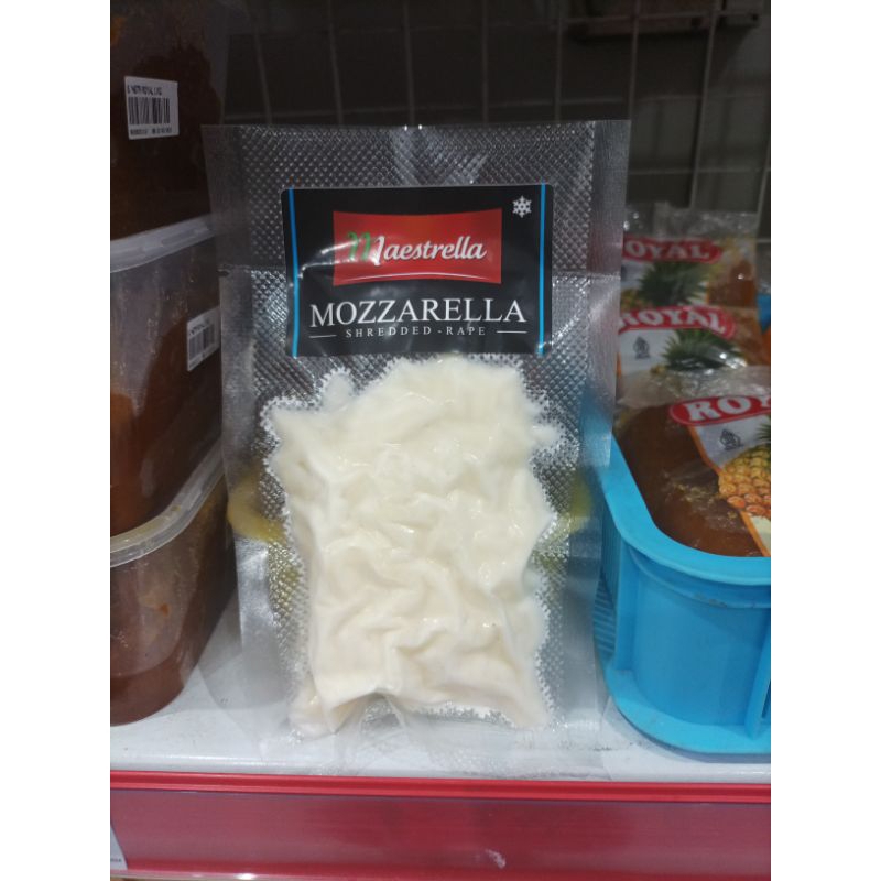 Jual Maestrella Mozarella Shredded Rape Mozarella Parut Halus 100 Gram ...