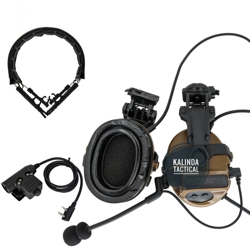 Jual Headband For Headphone Tactical dengan Velcro Bludru untuk IPSC ...