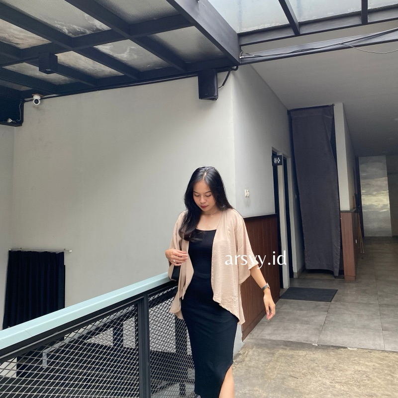 Jual ARSYY.ID Sora Outer / Outer Wanita Lengan Pendek / Outer Lengan Pendek Wanita / Cardigan ...